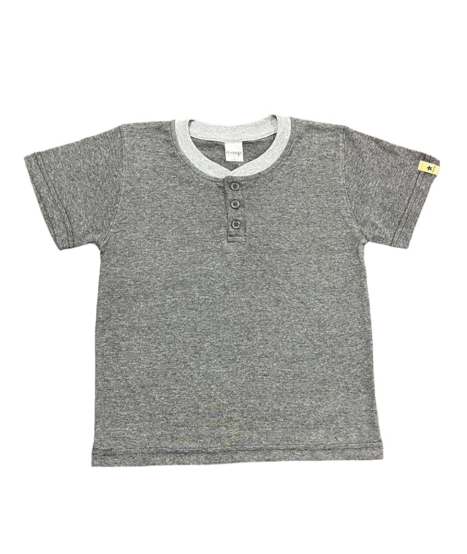 Remera gris con botones – Ajuarcito Tienda
